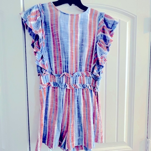 Pants & Jumpsuits | Thml Adorable Jump Suit Perfect For The Fourth Of ...